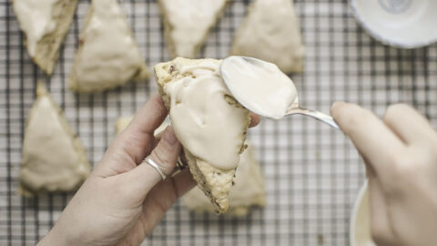 Maple Bacon Sourdough Scones {Easy Discard Recipe} - A Nourished Life ...